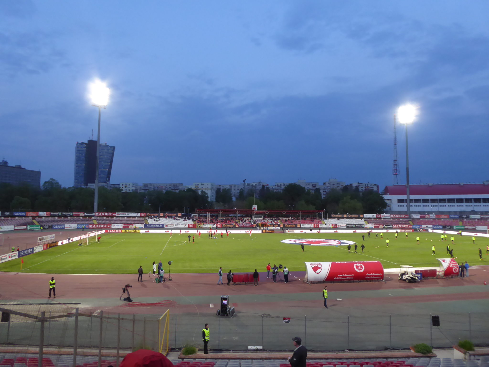 Groundhopping Rumänien / Bukarest bei Dinamo Bucuresti